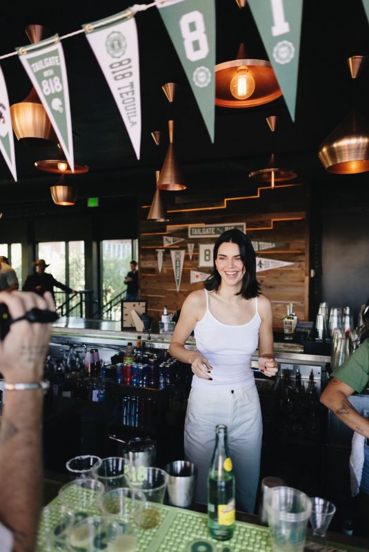 KENDALL JENNER at Tailgate with 818 Powered by Uber Eats Event at ...