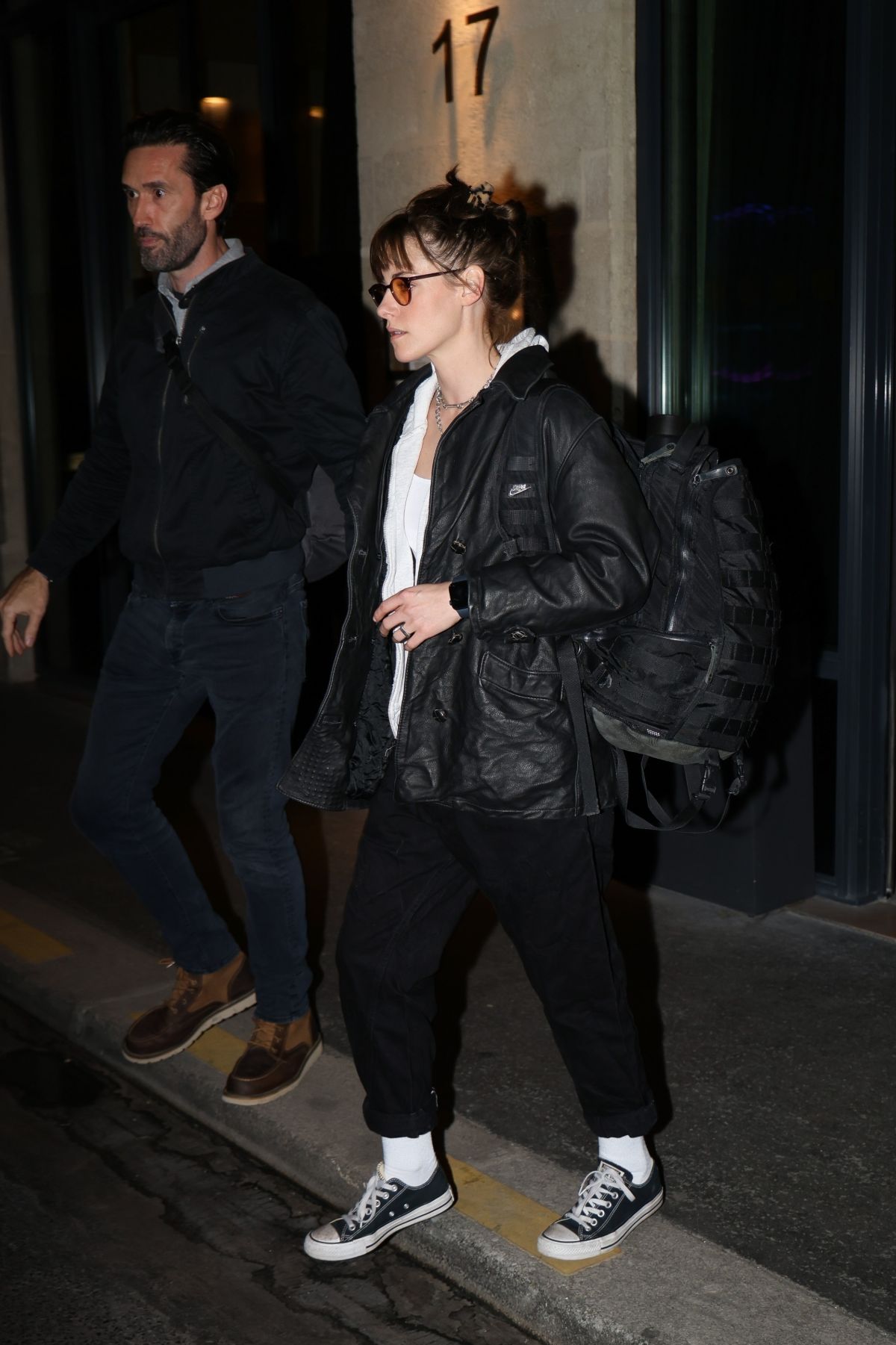 KRISTEN STEWART Out in Paris After Filming Full Phil with Woody ...