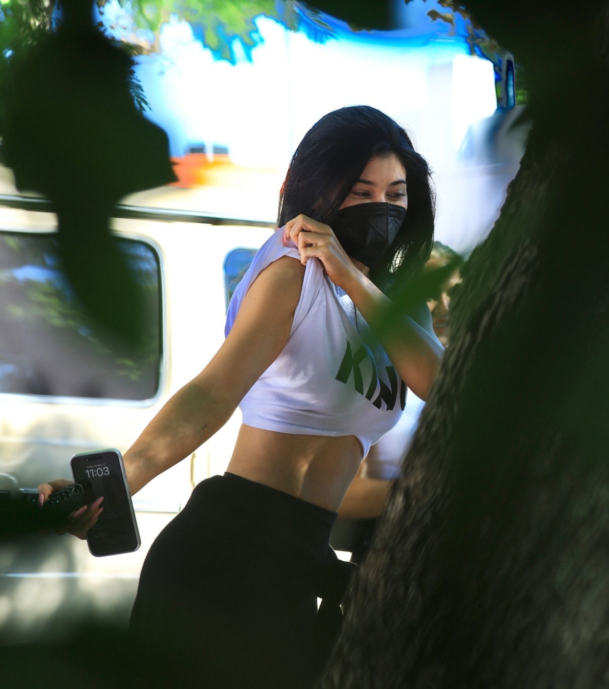 KYLIE JENNER Leaves Her New Kylie Cosmetics Pop-up Store in Los Angeles ...