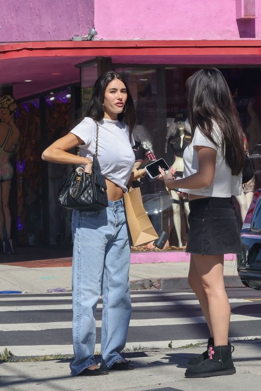 MADISON BEER Out with a Friend in Los Angeles 10/20/2025 – HawtCelebs