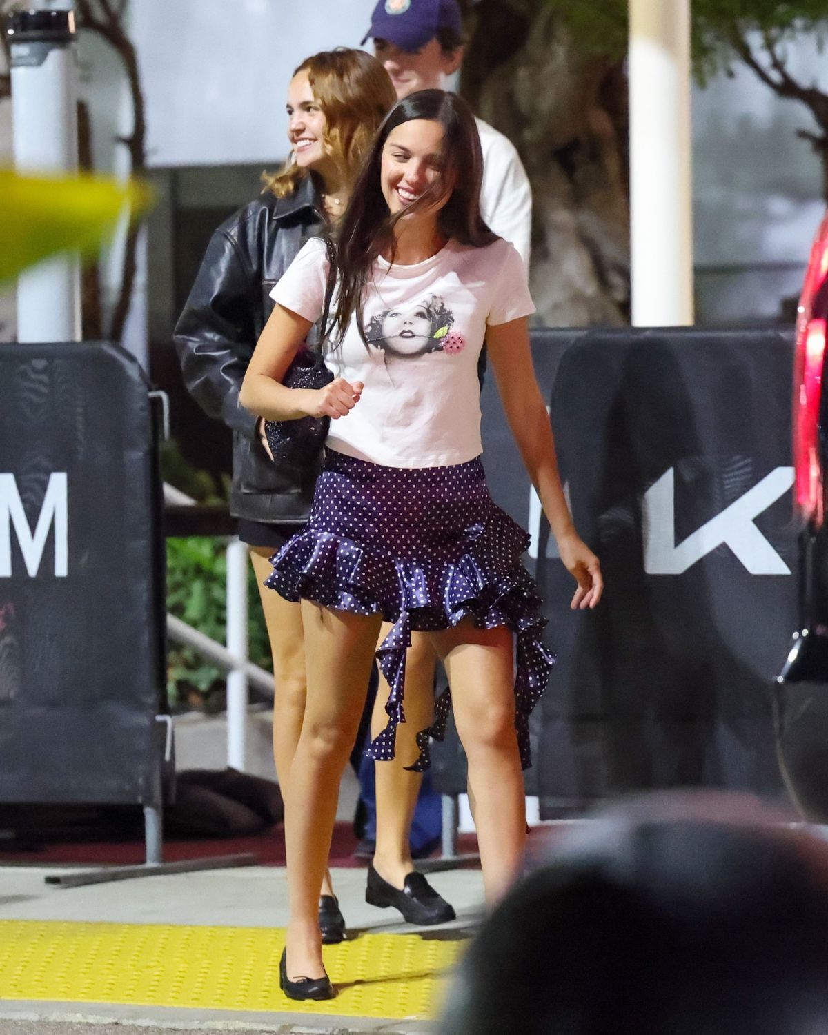 OLIVIA RODRIGO and BAILEE MADISON Leaves Dua Lipa Concert at Kia Forum ...