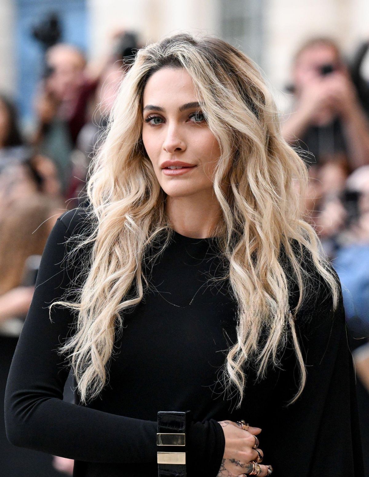 PARIS JACKSON Arrives at Tom Ford Fashion Show at PFW in Paris 10/01 ...