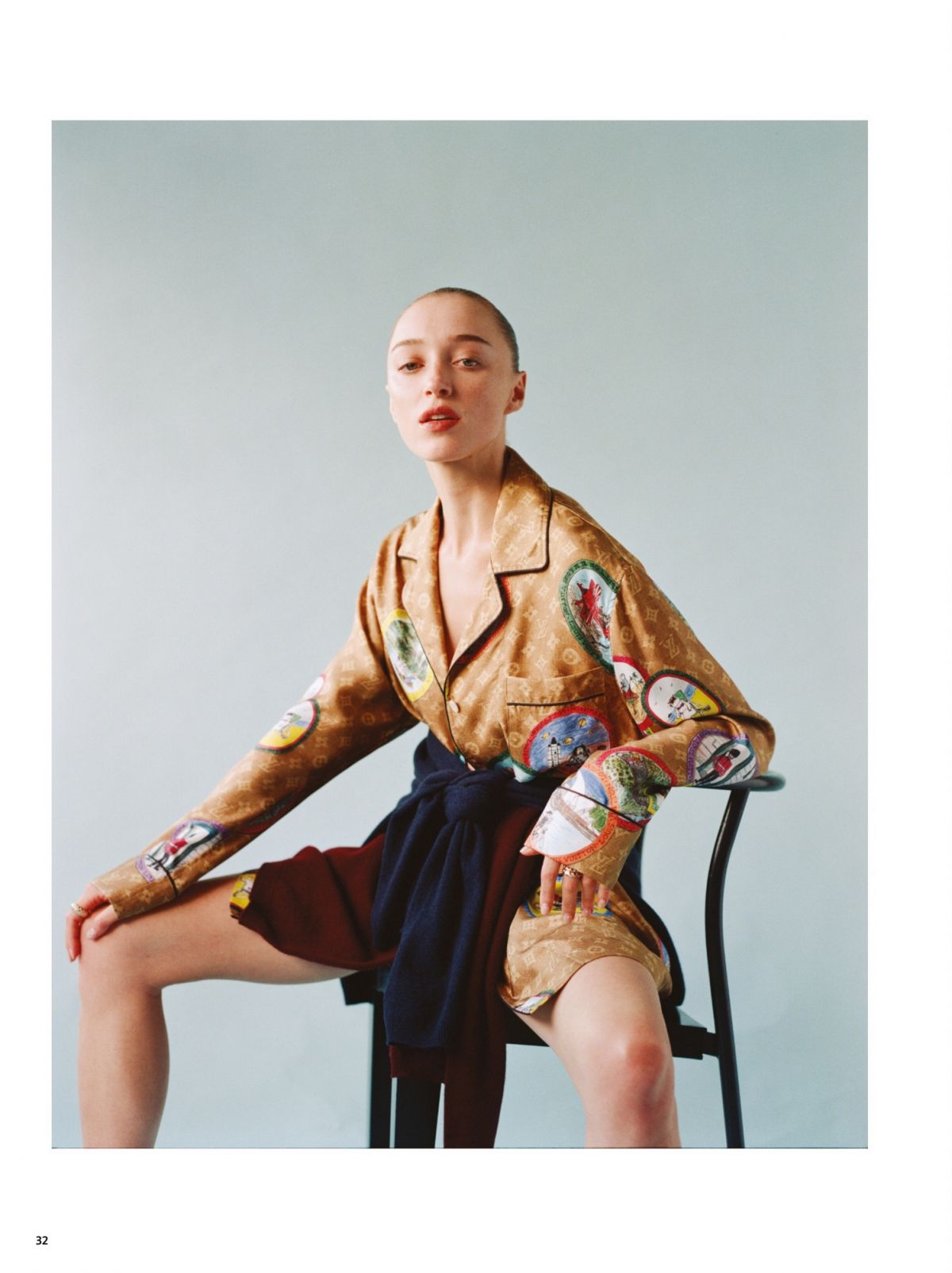 PHOEBE DYNEVOR in Glass Magazine, Autumn 2025 – HawtCelebs
