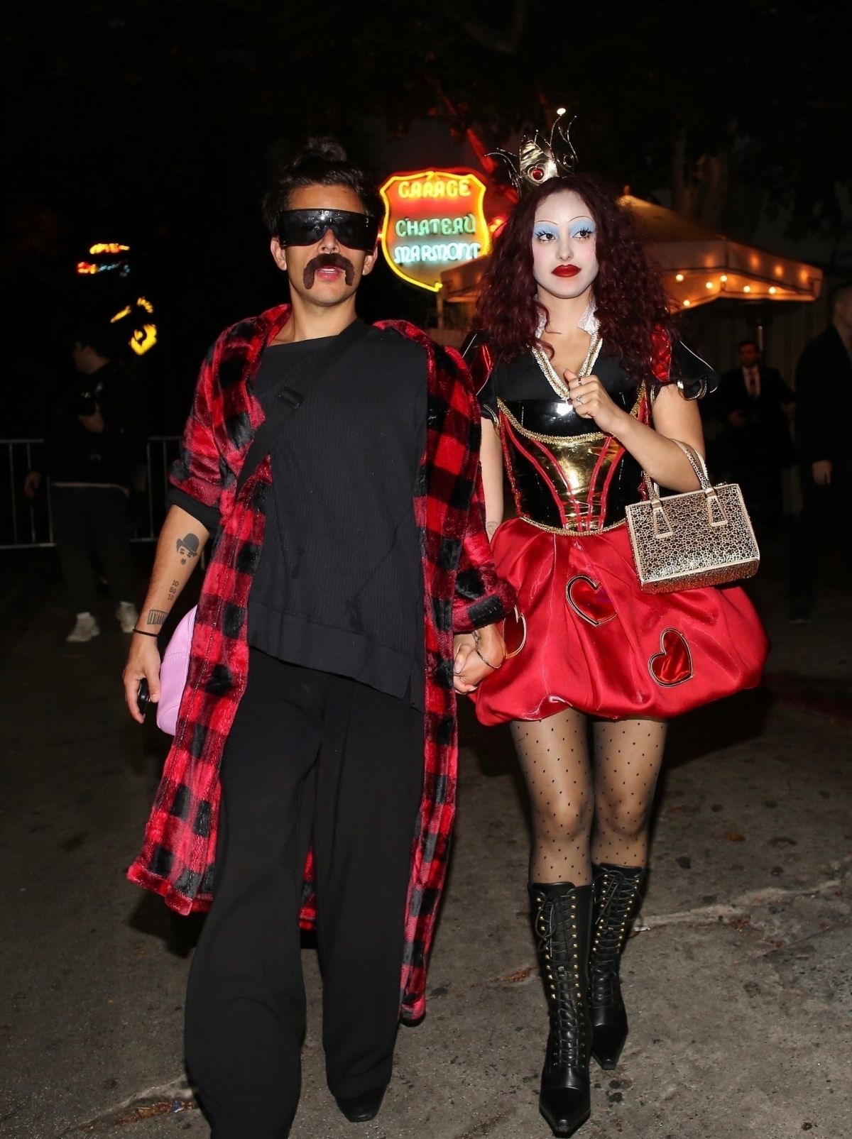 CAMILA MENDES Arrives at Vas J Morgan’s Halloween Party in Los Angeles ...