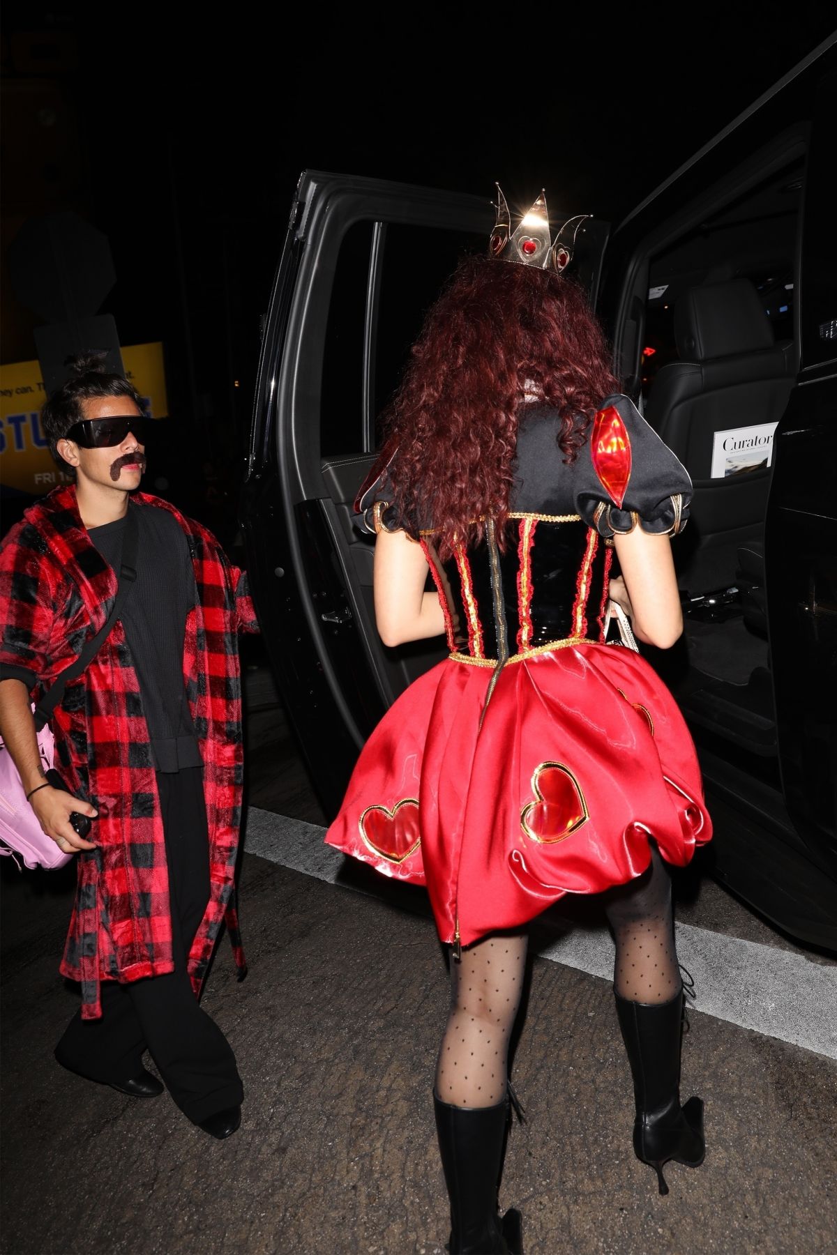 CAMILA MENDES Arrives at Vas J Morgan’s Halloween Party in Los Angeles ...