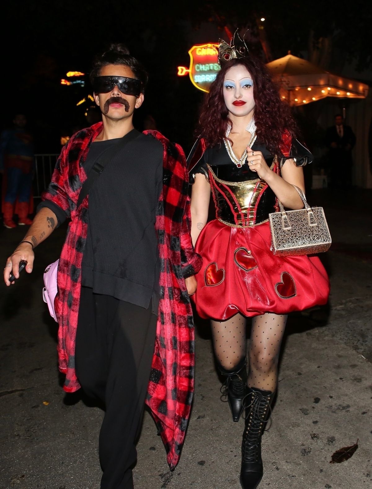 CAMILA MENDES Arrives at Vas J Morgan’s Halloween Party in Los Angeles ...