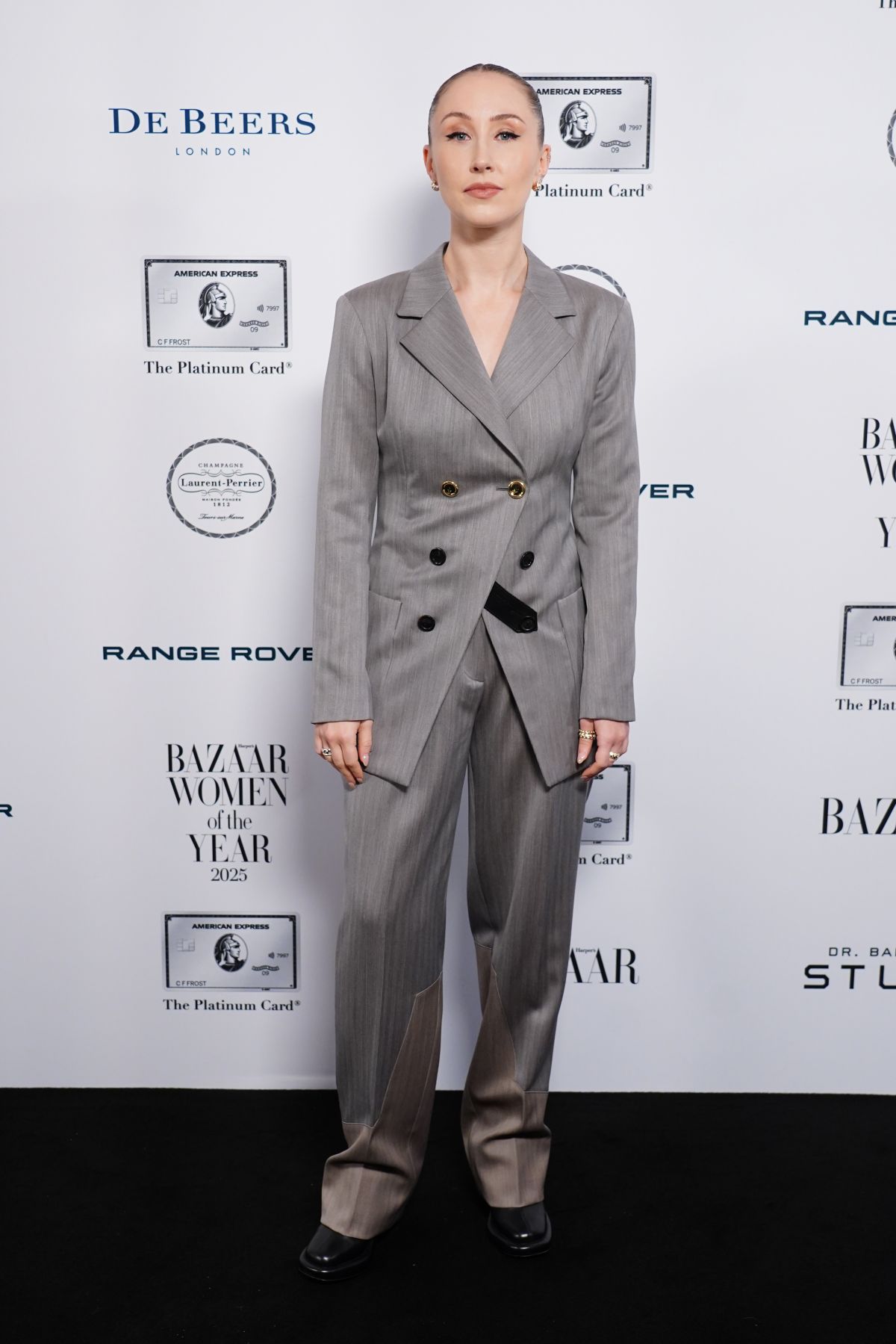 ERIN DOHERTY at Harper’s Bazaar Women Of The Year at Claridges Hotel in ...