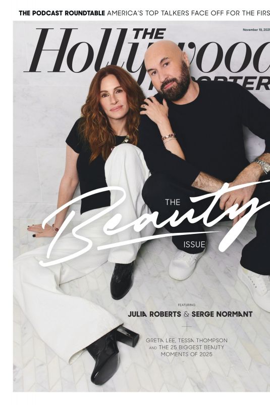 JULIA ROBERTS in The Hollywood Reporter, November 2025 – HawtCelebs