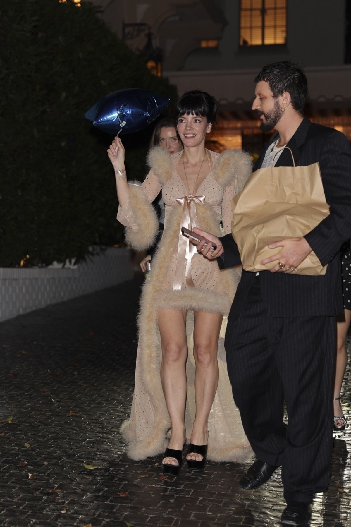 LILY ALLEN at Afterparty at Chateau Marmont in Los Angeles 10/31/2025 ...