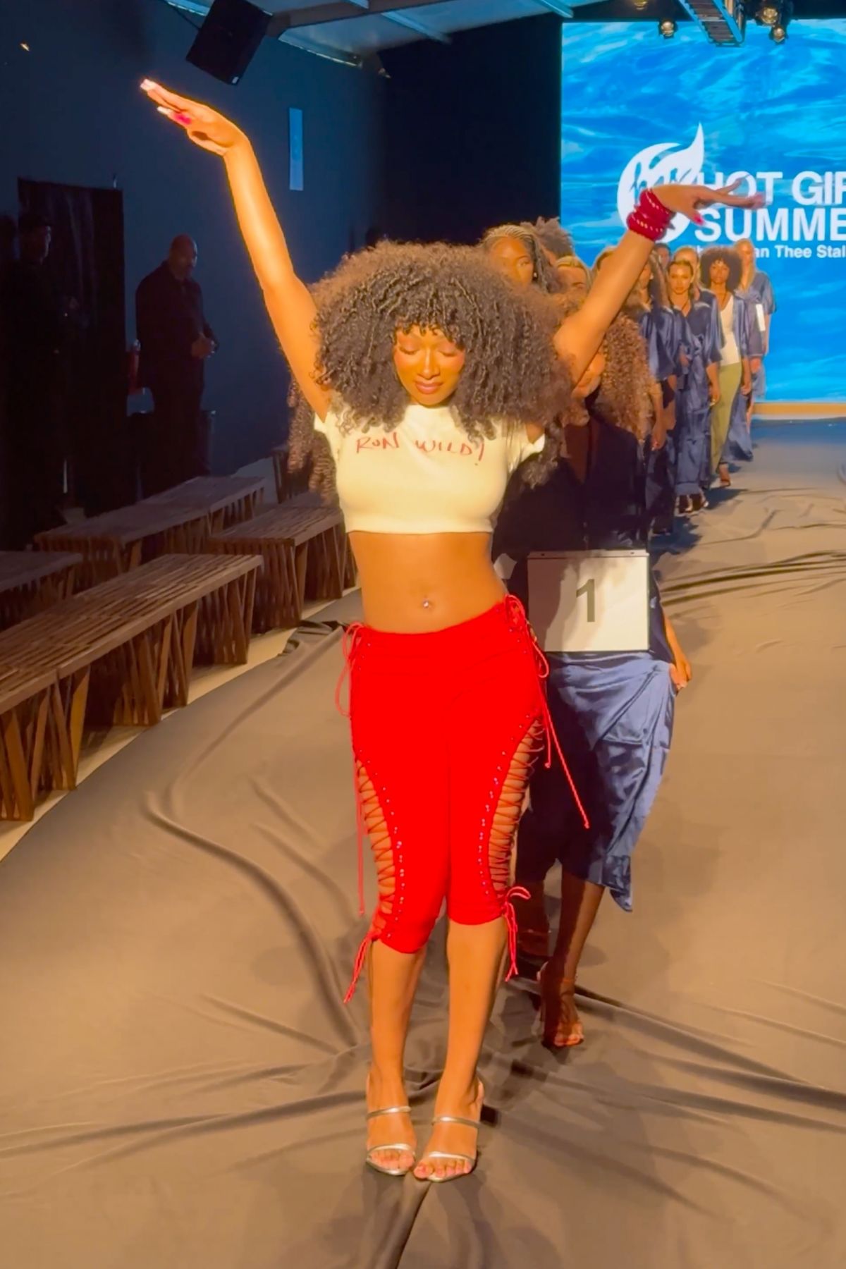 MEGAN THEE STALLION Walks Runway at Tory Lanez’s Team Releases Audio ...