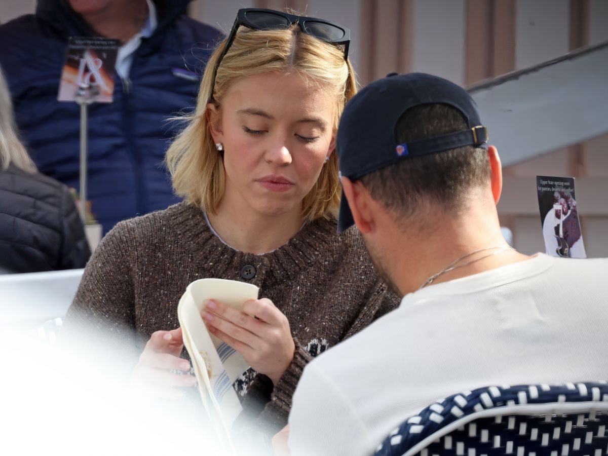 SYDNEY SWEENEY and Scooter Braun at Jeannine’s Bakery & Restaurant and ...