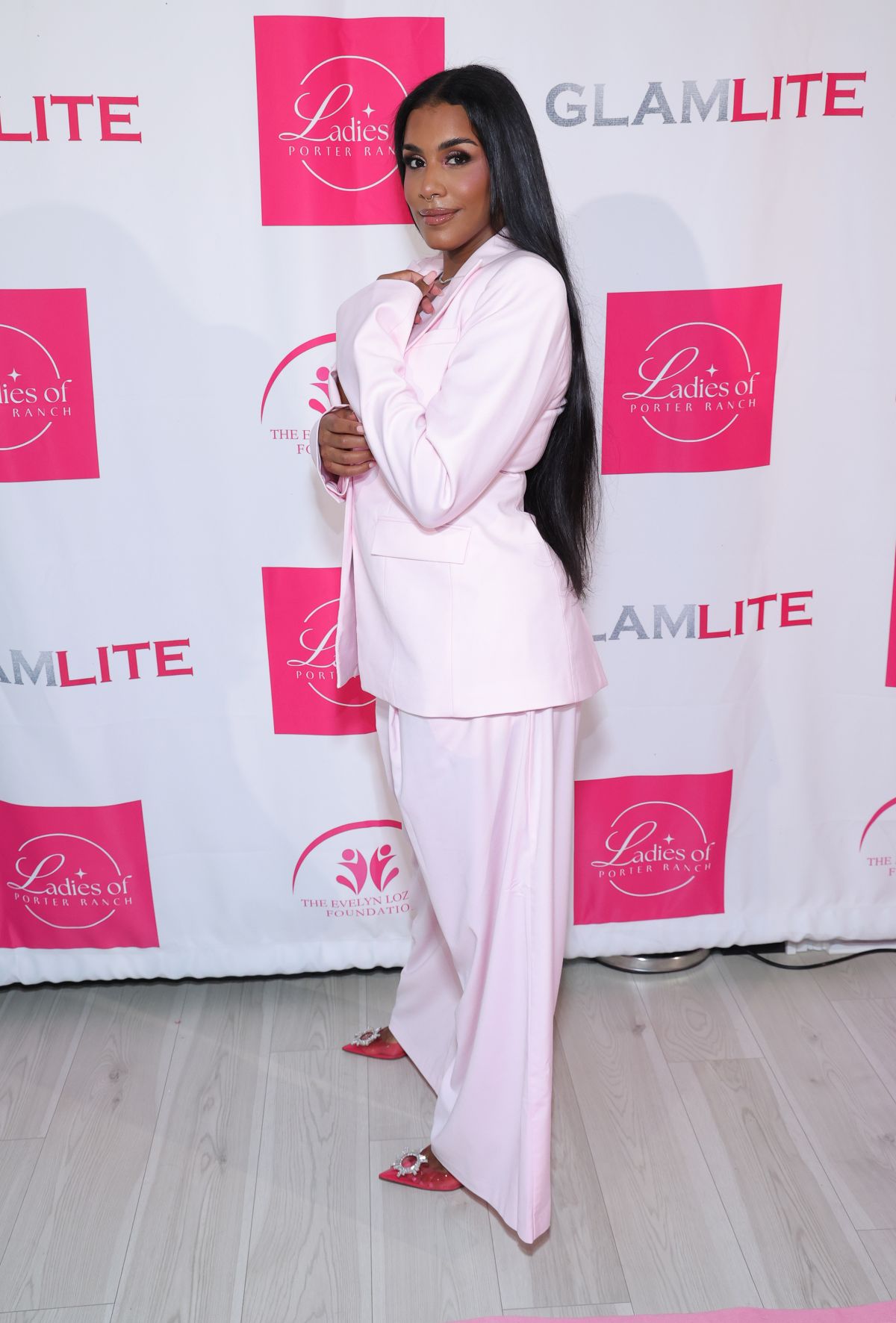 ASIAH COLLINS at The Ladies of Porter Ranch x Glamlite Holiday Party at ...