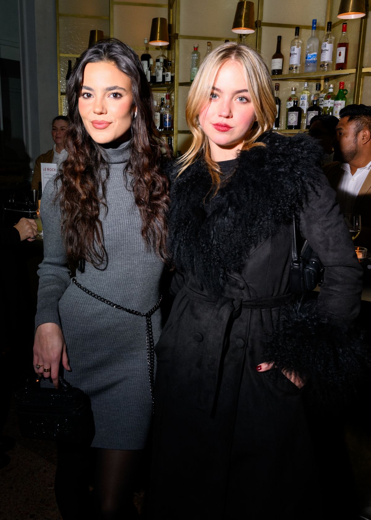 EMMA BROOKS and ELLA MENDELSOHN at Michael Kors Rockefeller Center Tree ...