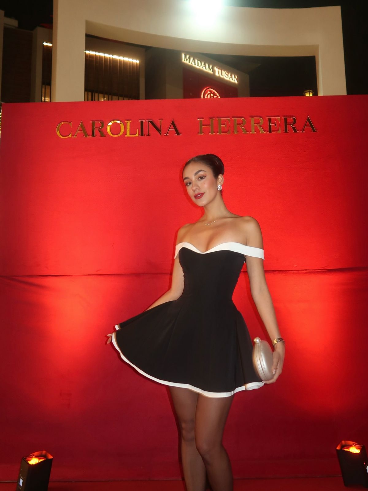 LUANA BARRON at Caroline Herrera Fashion Show 12/11/2025 – HawtCelebs