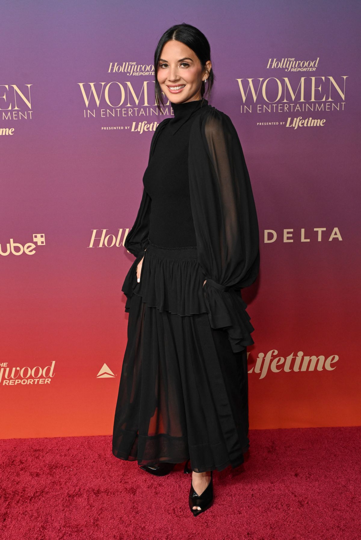 OLIVIA MUNN at The Hollywood Reporter’s Annual Women in Entertainment ...