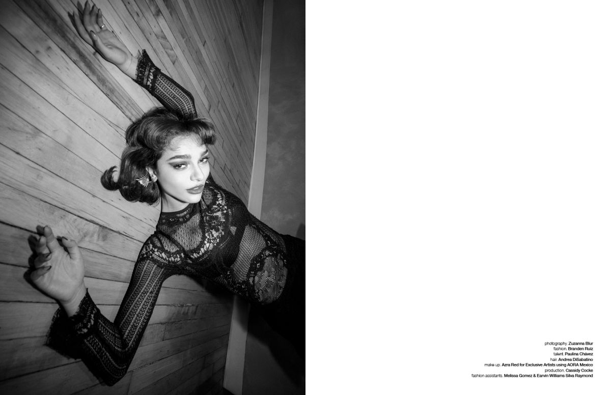 PAULINA CHAVEZ for Schon Magazine, December 2025 – HawtCelebs