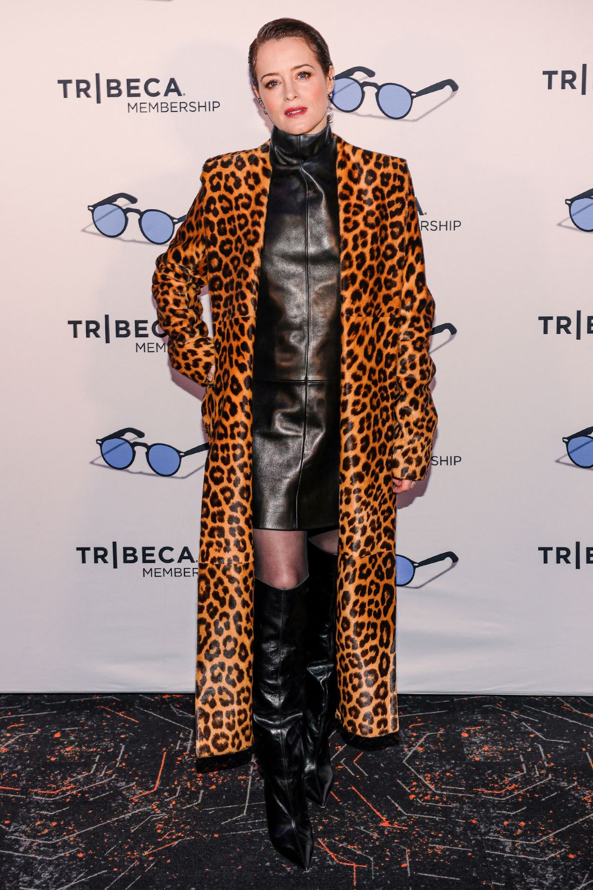 CLAIRE FOY at H Is for Hawk Tribeca Membership Screening at Regal Union ...