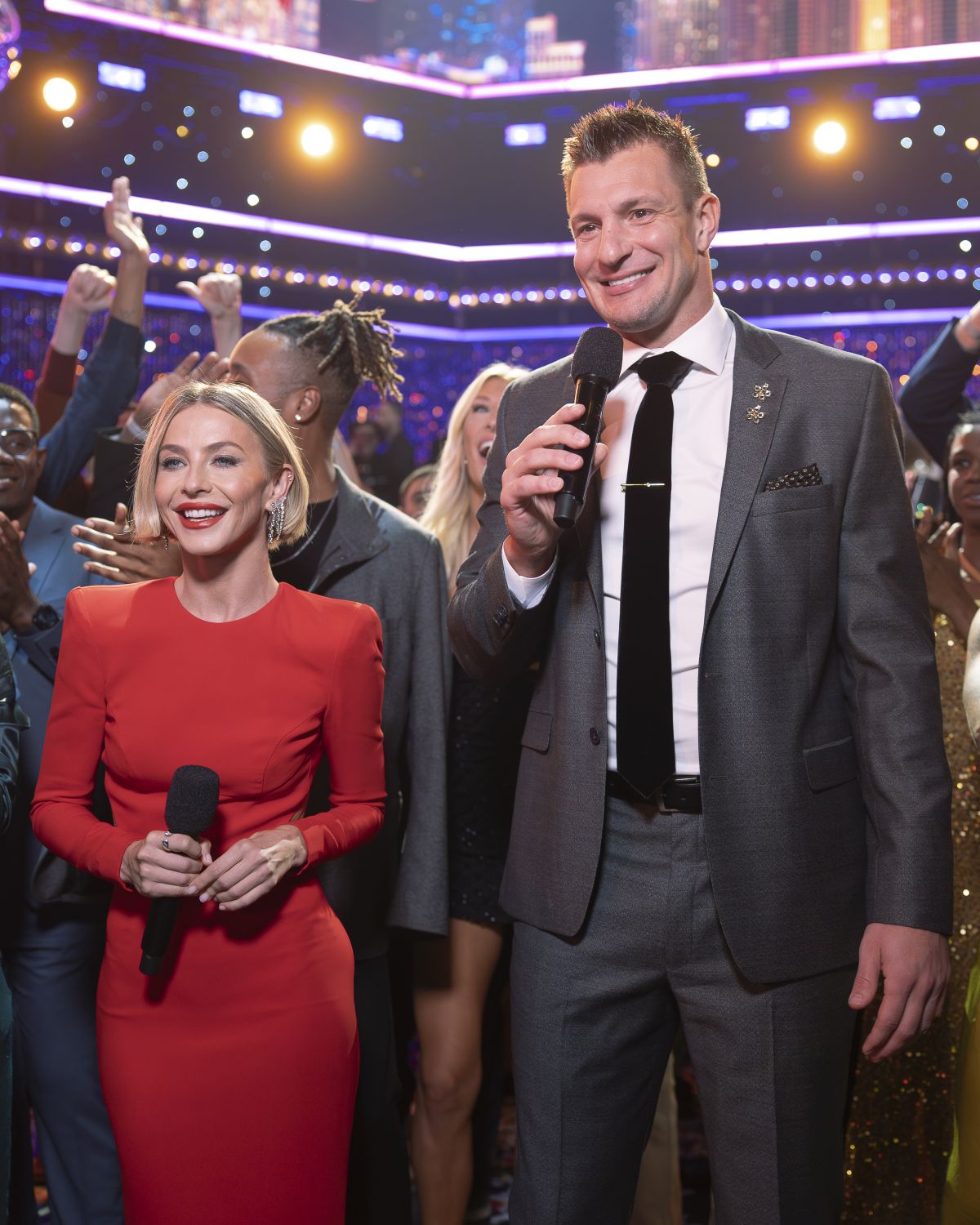 JULIANNE HOUGH at Dick Clark’s New Year’s Rockin’ Eve with Ryan ...