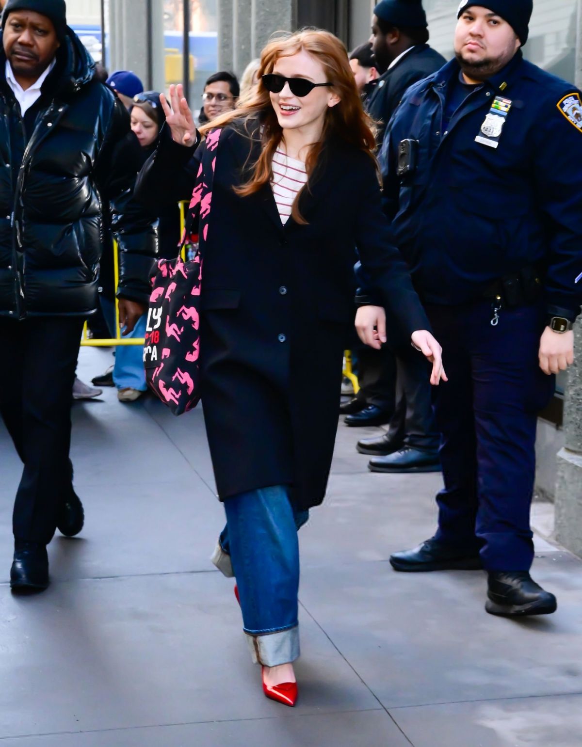 SADIE SINK Arrives at Good Morning America Studio in New York City 01 ...