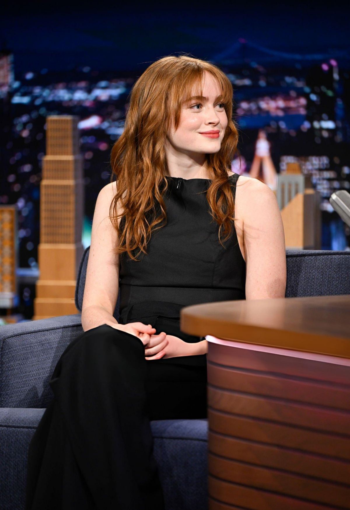 SADIE SINK at Tonight Show Starring Jimmy Fallon in New York 01/05/2026 ...