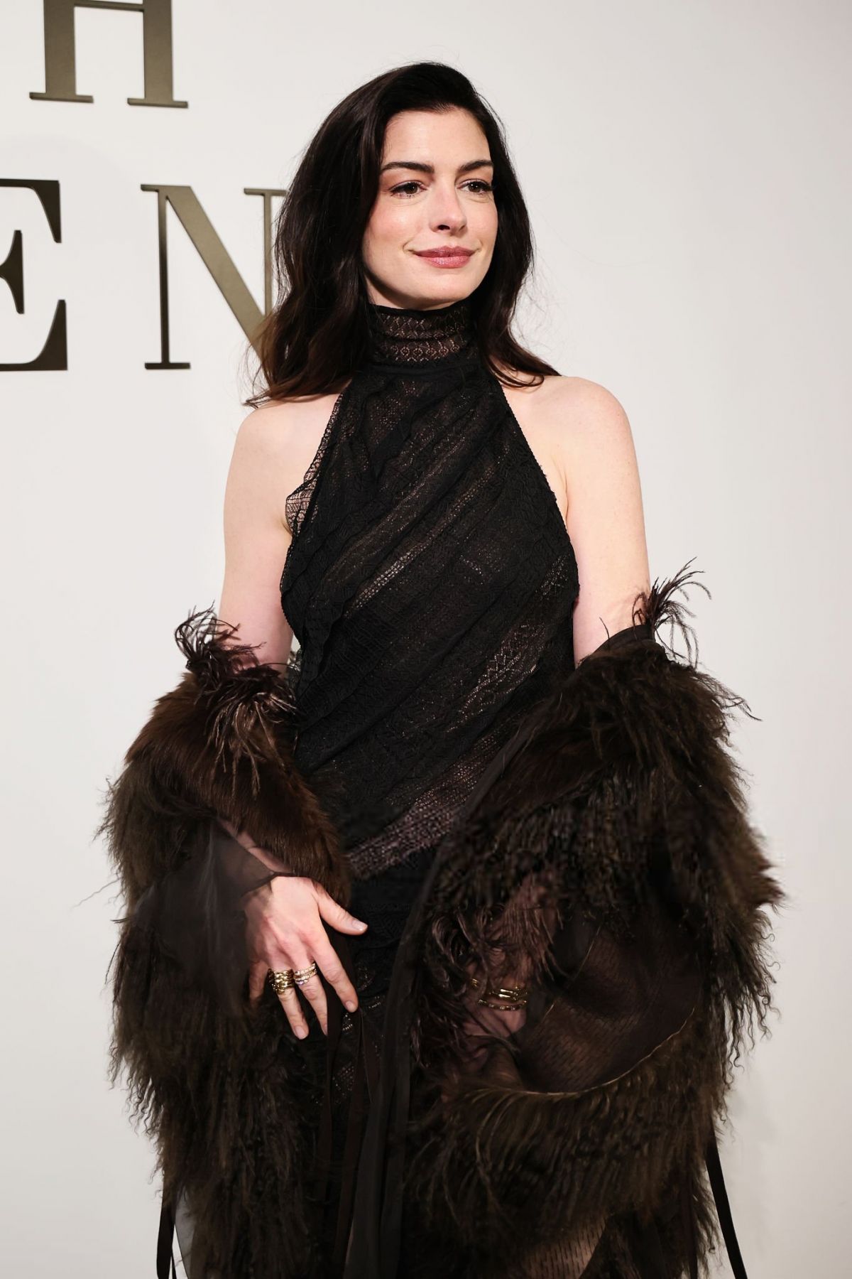 ANNE HATHAWAY at Ralph Lauren Fashion Show at New York Fashion Week 02 ...