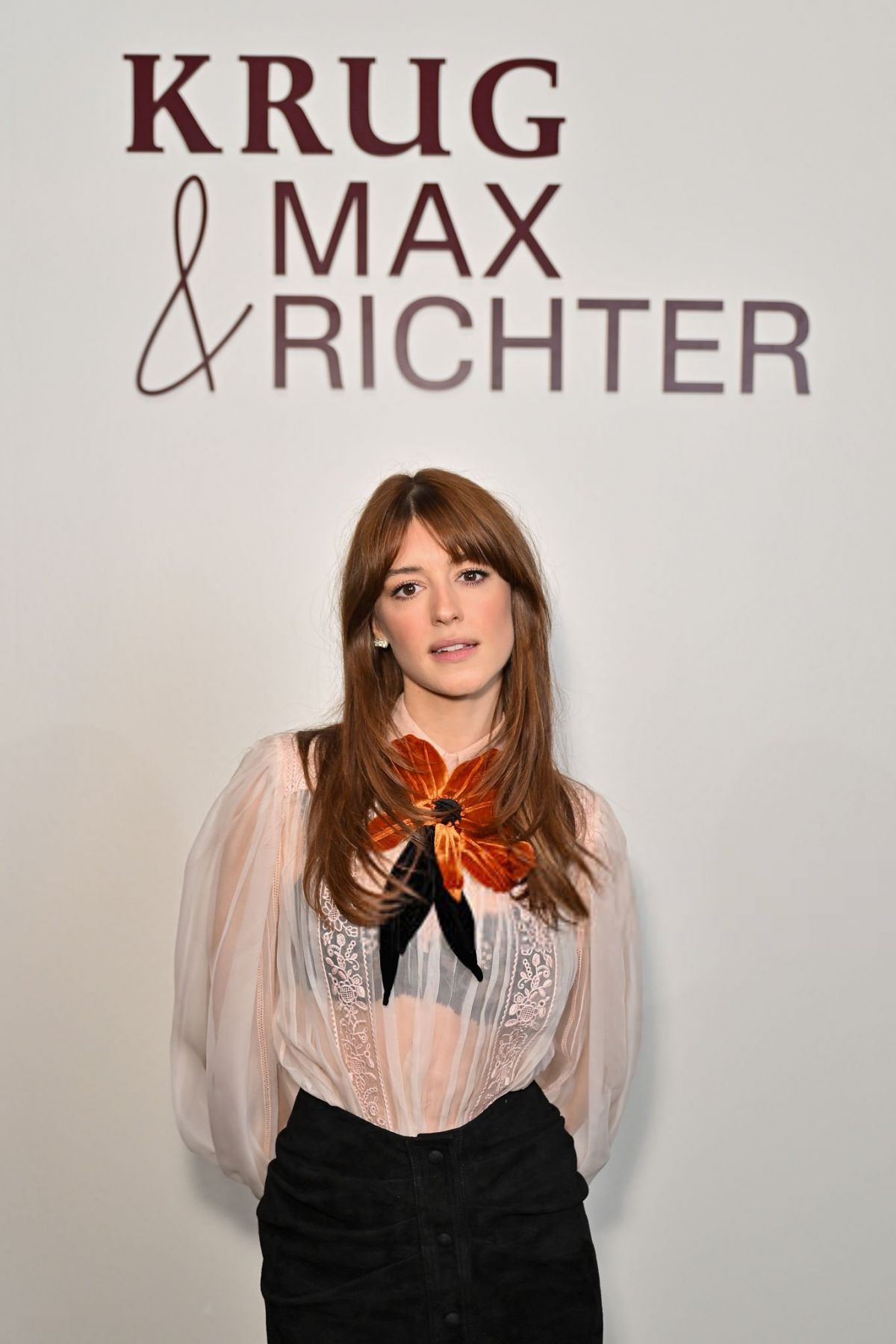 DAISY EDGAR-JONES at Krug and Max Richter Present Every Note Counts ...