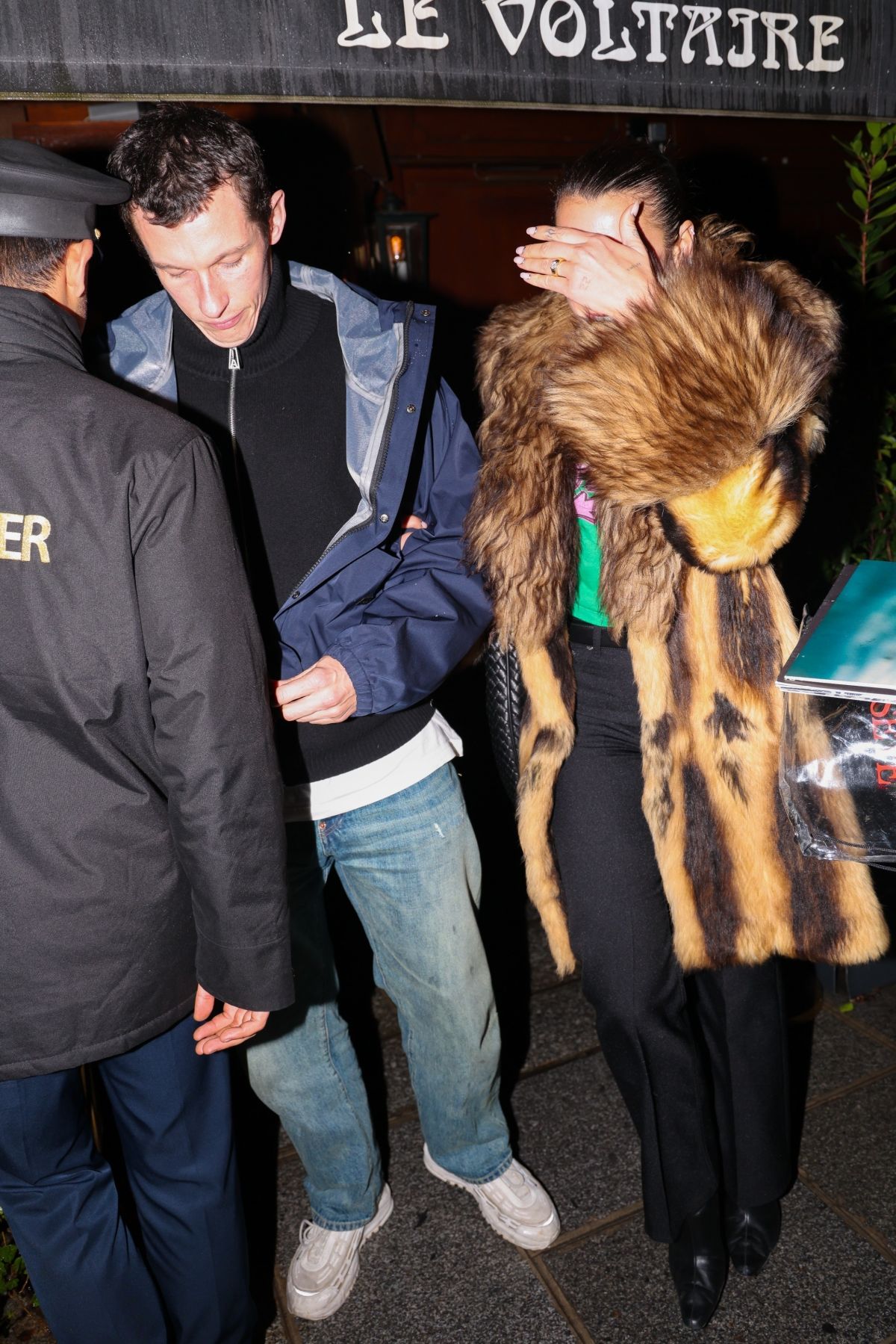 DUA LIPA and Callum Turner Leaves Dinner with Tate McRae at Le Voltaire ...