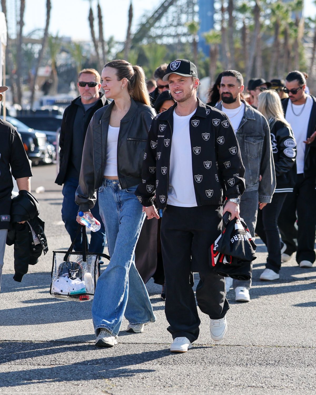 JOSEPHINE SKRIVER Arrives at Super Bowl LX in Santa Clara 02/08/2026 ...