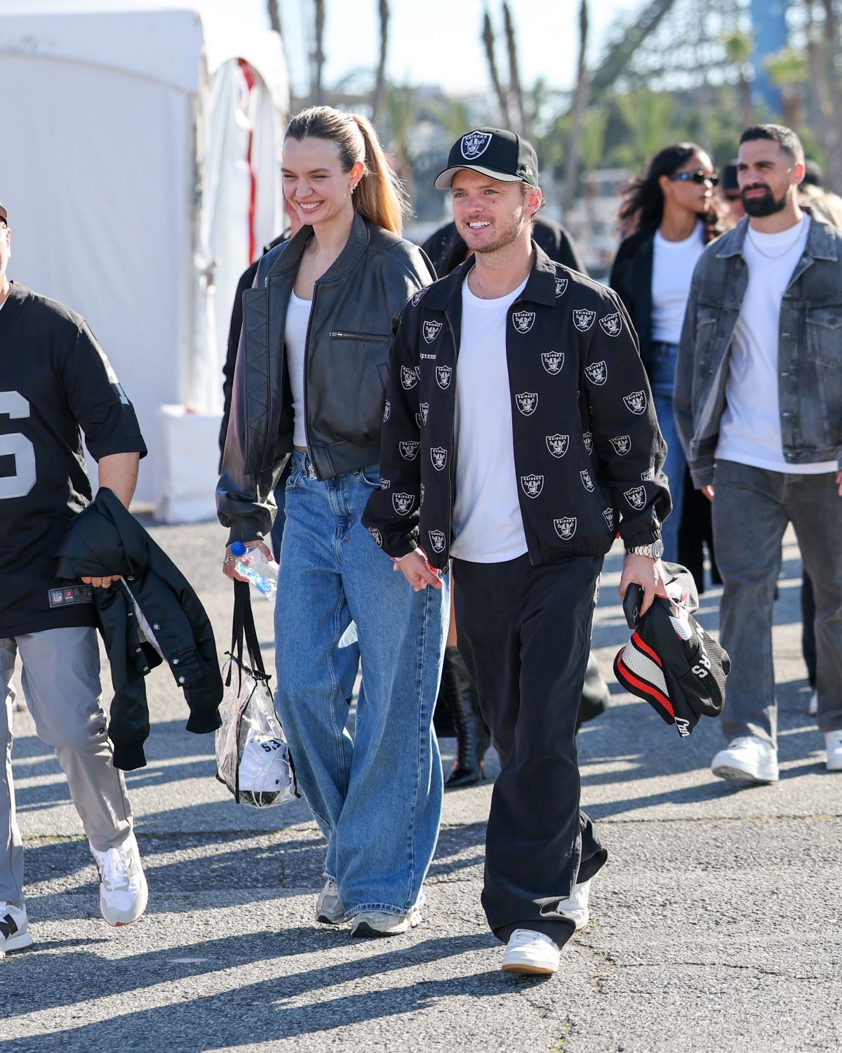 JOSEPHINE SKRIVER Arrives at Super Bowl LX in Santa Clara 02/08/2026 ...
