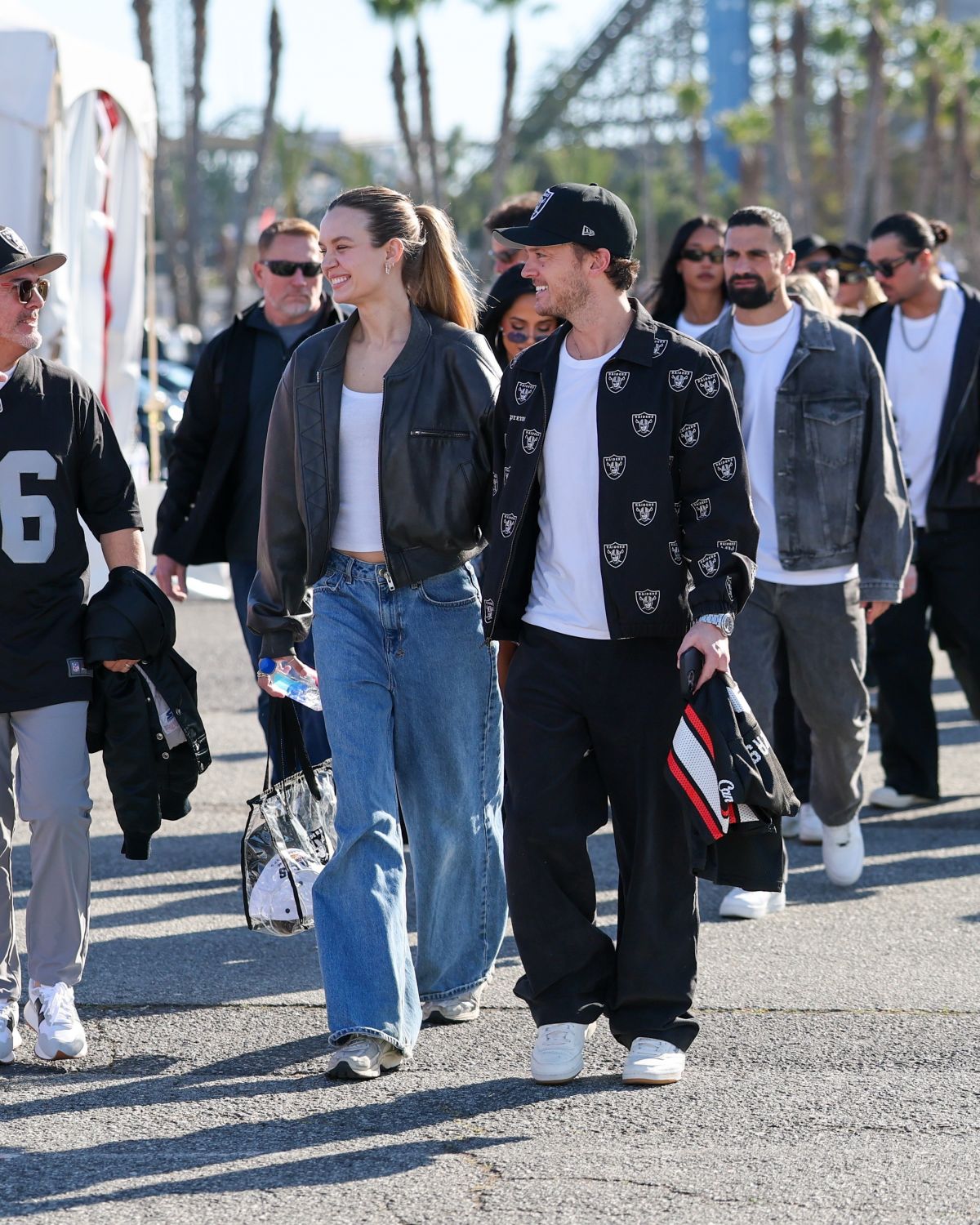 JOSEPHINE SKRIVER Arrives at Super Bowl LX in Santa Clara 02/08/2026 ...