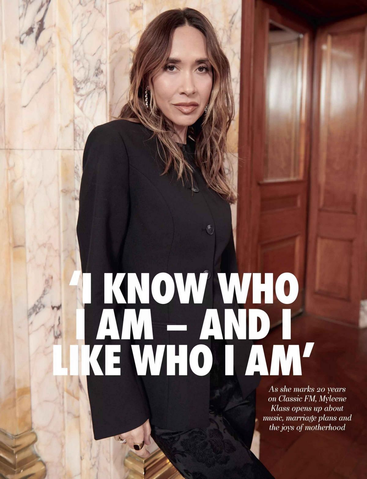 MYLEENE KLASS in HELLO! Magazine, UK February 2026 – HawtCelebs