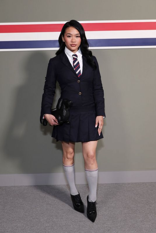 SUNISA LEE at GQ Bowl 2026: Thom Browne Fall 2026 Collection in San ...