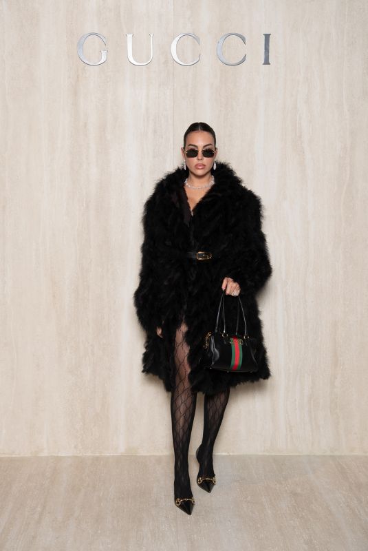 GEORGINA RODRIGUEZ at Gucci FW 2026 Show at Milan Fashion Week 02/27 ...