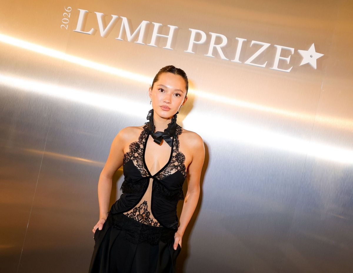 LILY CHEE at LVMH Prize Cocktail at Paris Fashion Week in Paris 03/04 ...