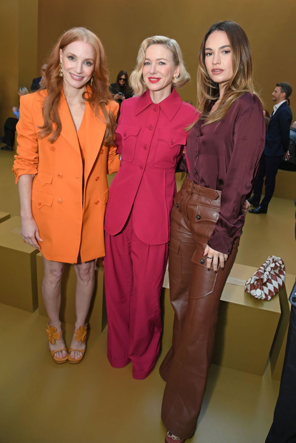 LILY JAMES at Zimmermann Womenswear Fall/Winter 26/27 Show at Paris ...