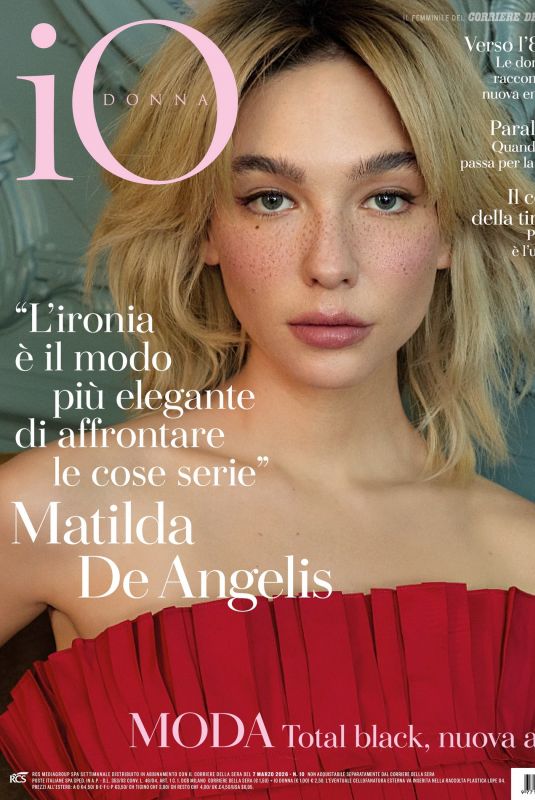 MATILDA DE ANGELIS in Io Donna, March 2026 – HawtCelebs