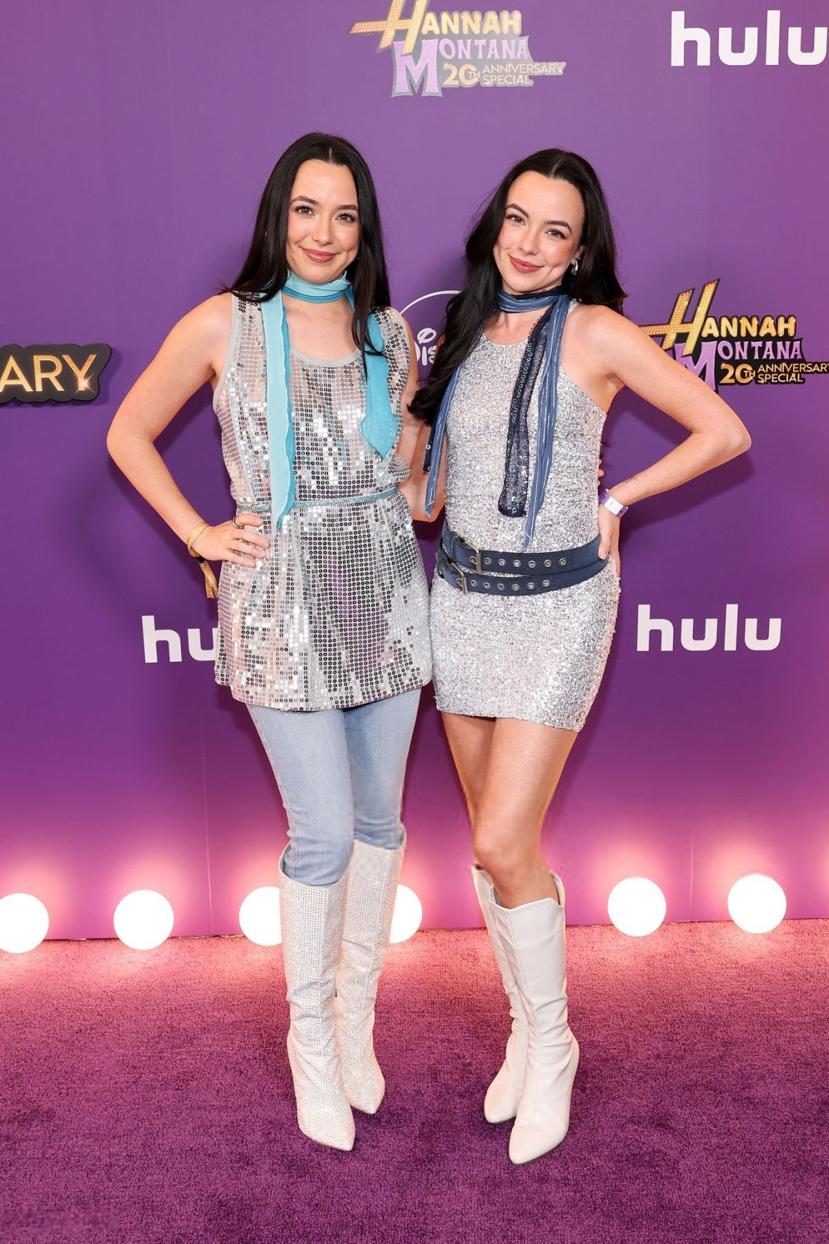 VANESSA and VERONICA MERRELL at Hannah Montana 20th Anniversary Special ...