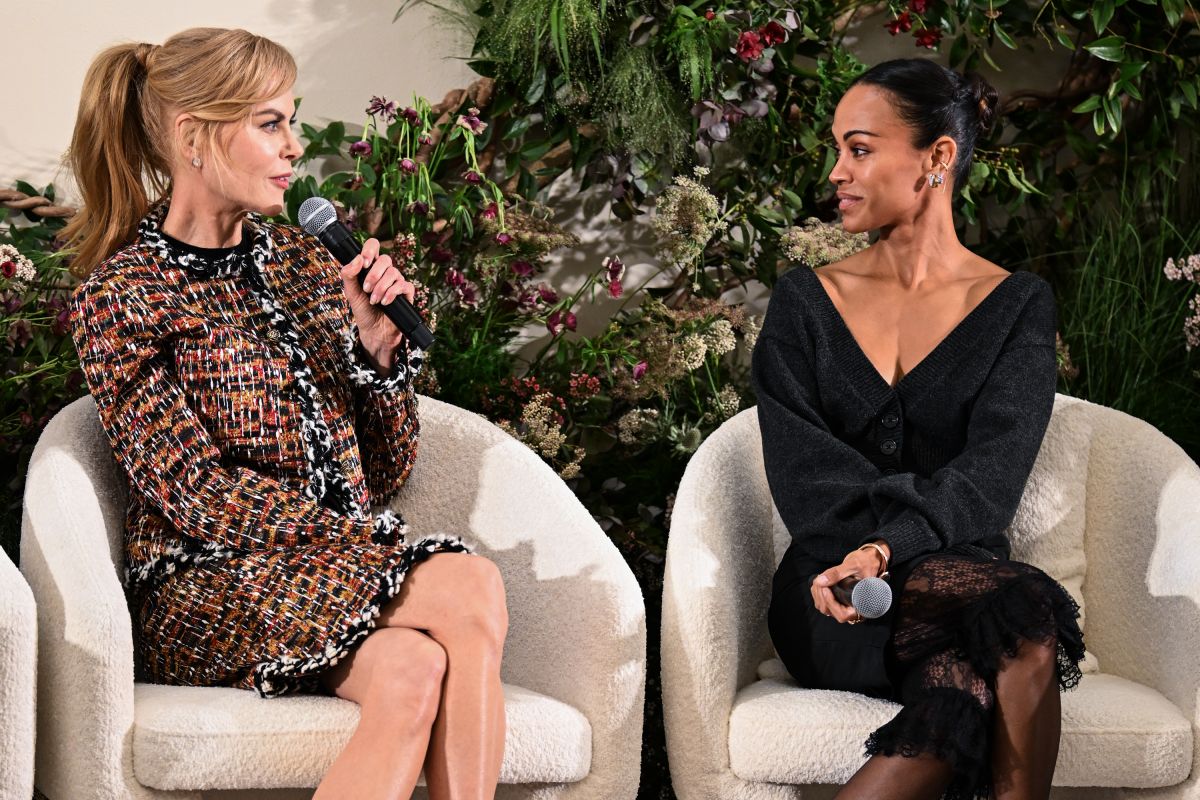 ALI LARTER, ZOE SALDANA and NICOLE KIDMAN at Paramount+ The Icons of ...
