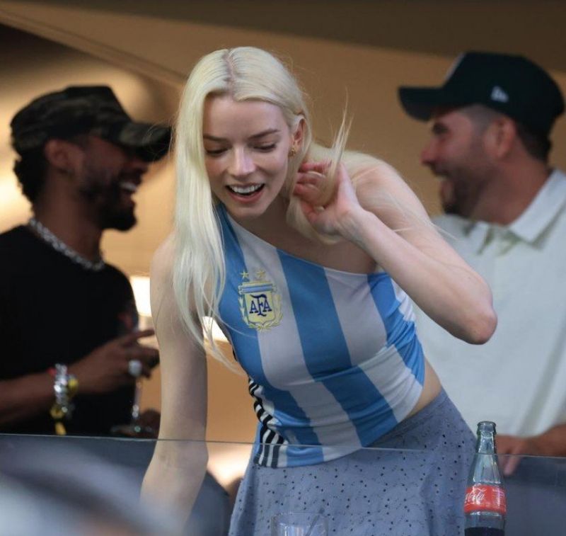 ANYA TAYLOR-JOY at FIFA World Cup Game USA vs Paraguay at SoFi Stadium ...