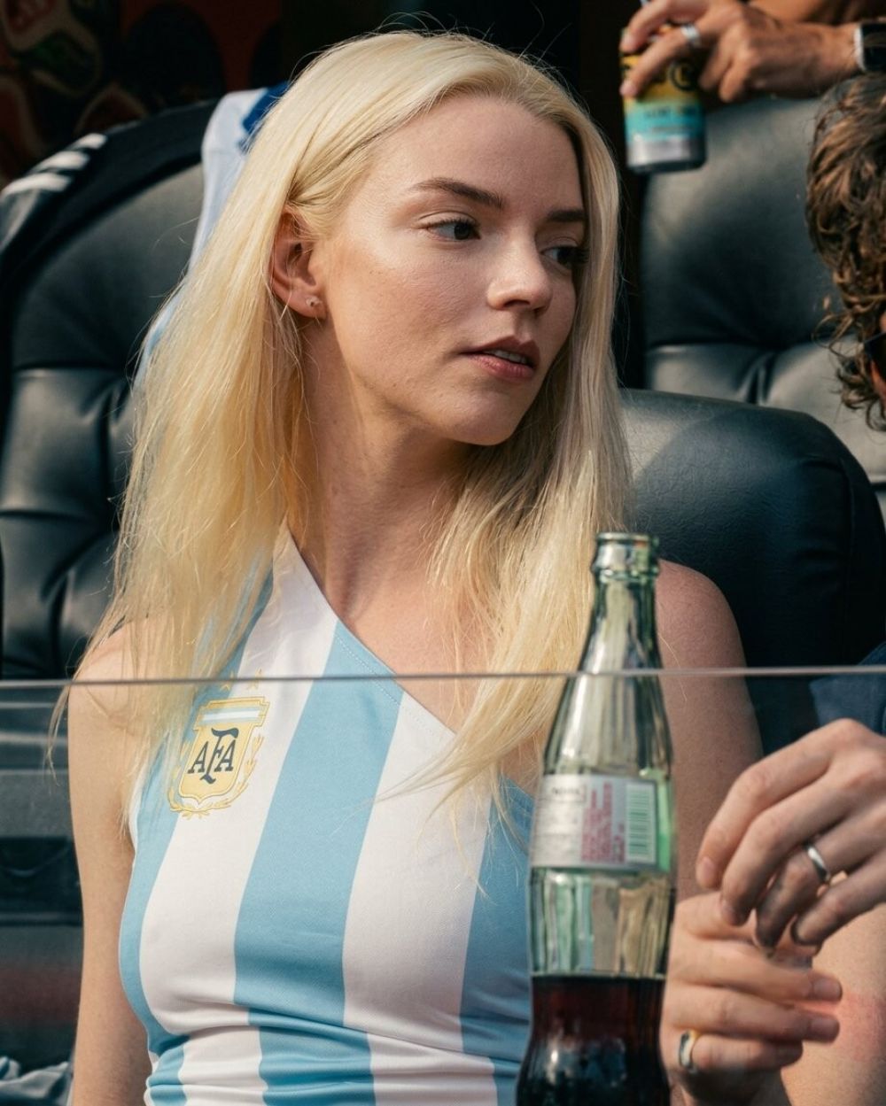 ANYA TAYLOR-JOY at FIFA World Cup Game USA vs Paraguay at SoFi Stadium ...