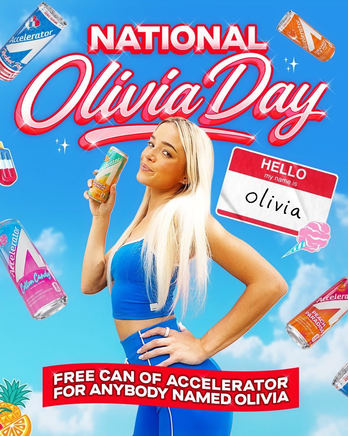 OLIVIA DUNNE for Accelerator Energy Drinks, June 2026 – HawtCelebs